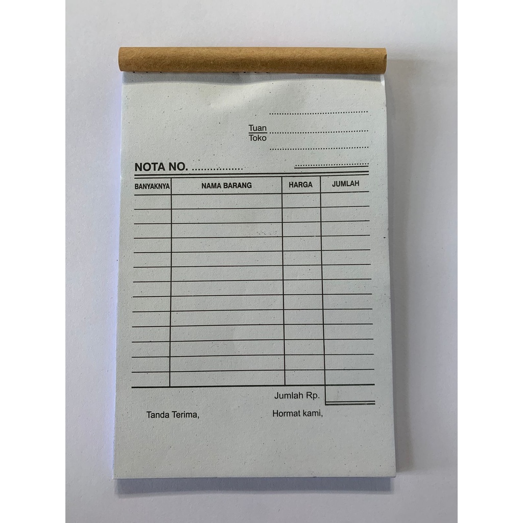 Jual NOTA KONTAN RANGKAP 1, NOTA MURAH, NOTA KECIL | Shopee Indonesia