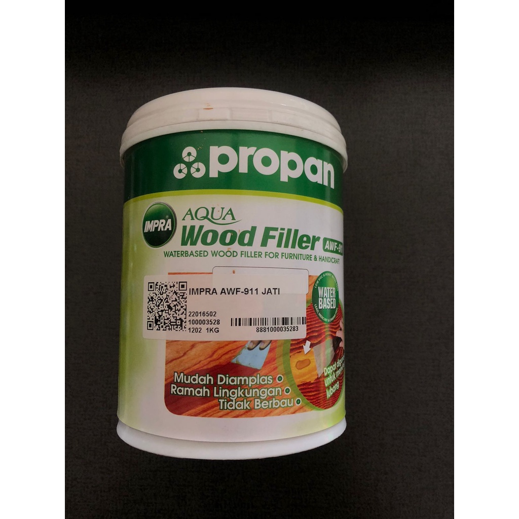 Jual Propan Impra Aqua Wood Filler Dempul Kayu Water Based Warna Jati ...
