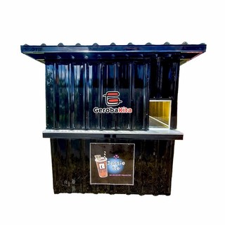 Jual Booth Kontainer/ Booth Kontainer Kaca Menu | Shopee Indonesia