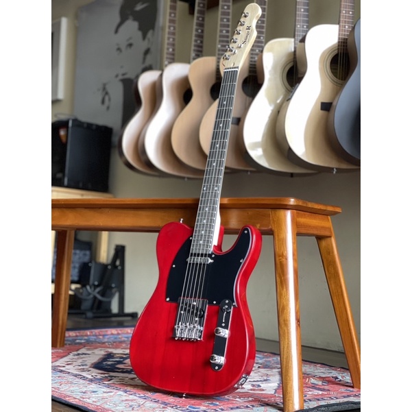 Jual Gitar Listrik/Elektrik Model Telecaster Merk Stringer STL (RED ...