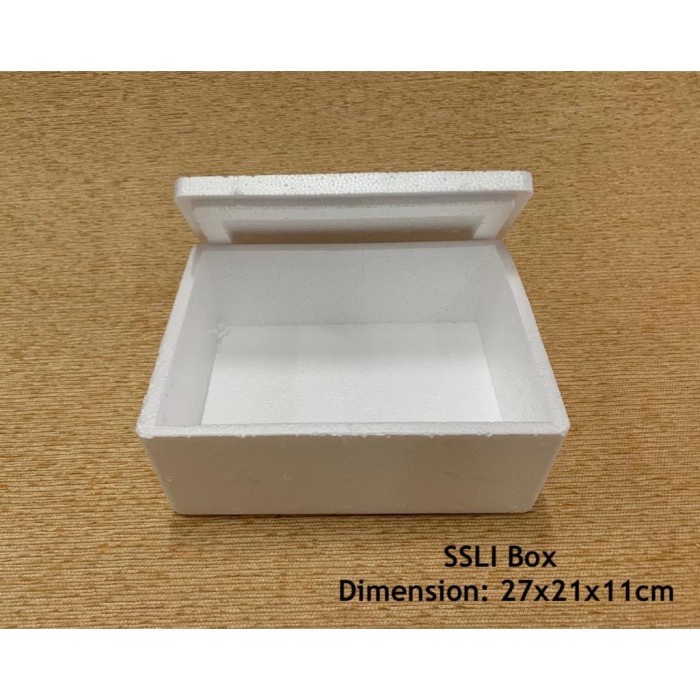 Jual SSLI Box Gabus Styrofoam / Sterofoam (2kg - 21 x 27 x 11cm ...