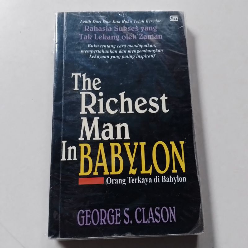 Jual Buku The Richest Man in Babylon Orang Terkaya di Babylon George S ...