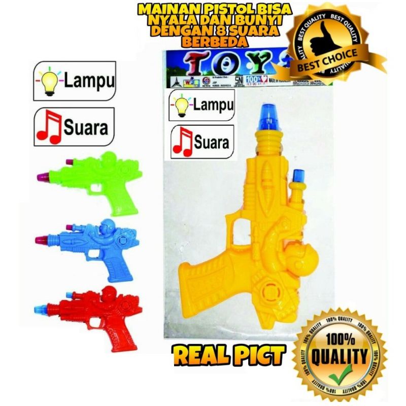 Jual MAINAN PISTOL BUNYI MENYALA TEMBAK TEMBAKAN DENGAN SUARA DAN LAMPU MAINAN ANAK MURAH ...