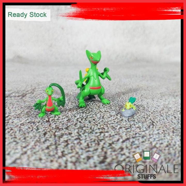 Jual (OGS) Pokemon Figure Treecko Grovyle Sceptile 1/40 Zukan | Shopee ...