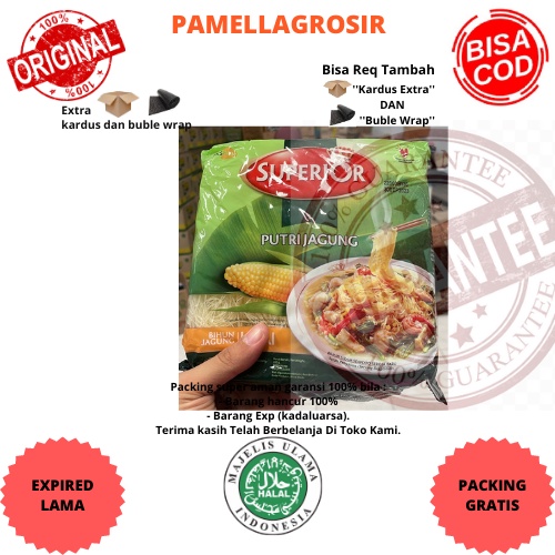 Jual BIHUN JAGUNG SUPERIOR PUTRI JAGUNG 370gr | Shopee Indonesia