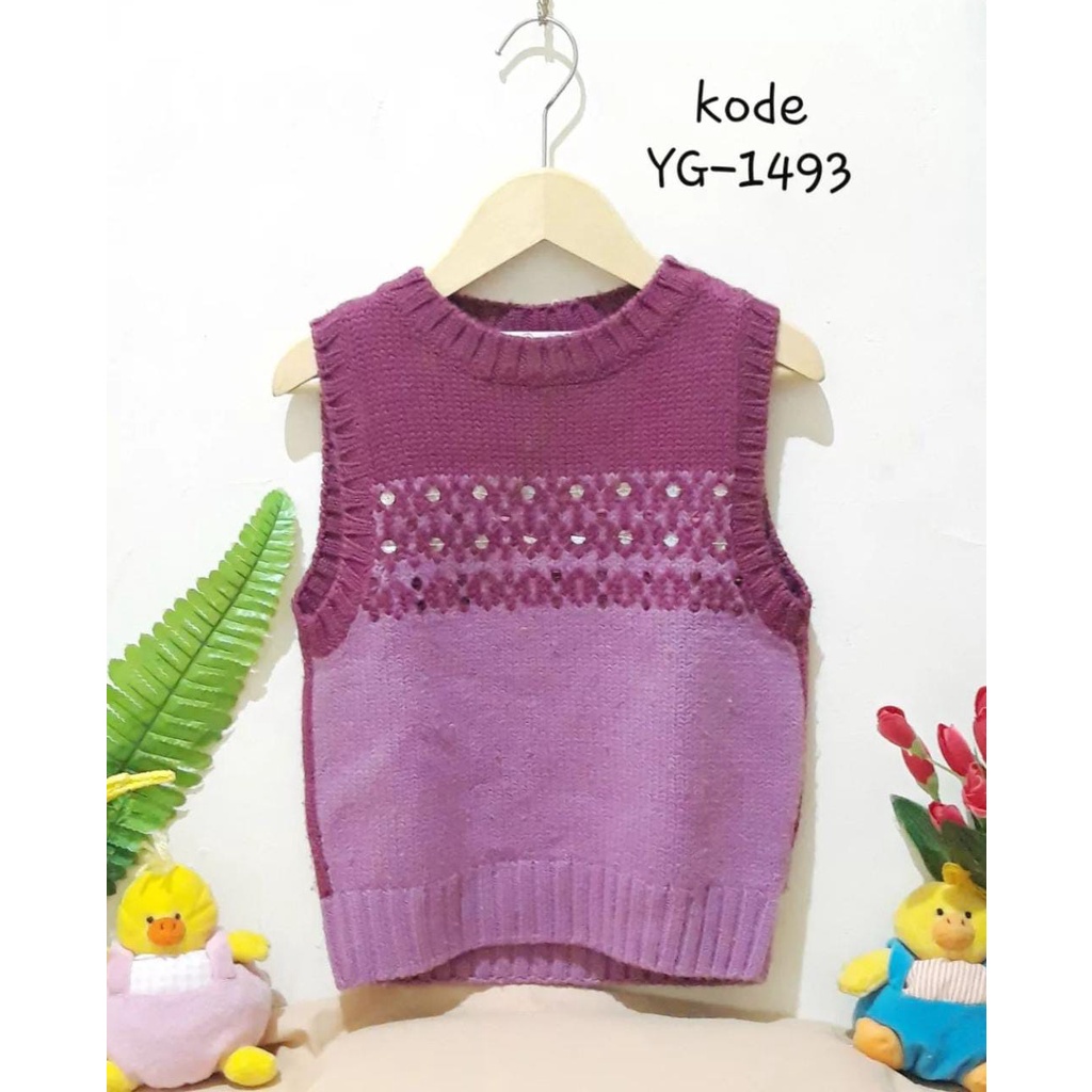Jual Vest Rajut Anak (YG-1493) | Shopee Indonesia