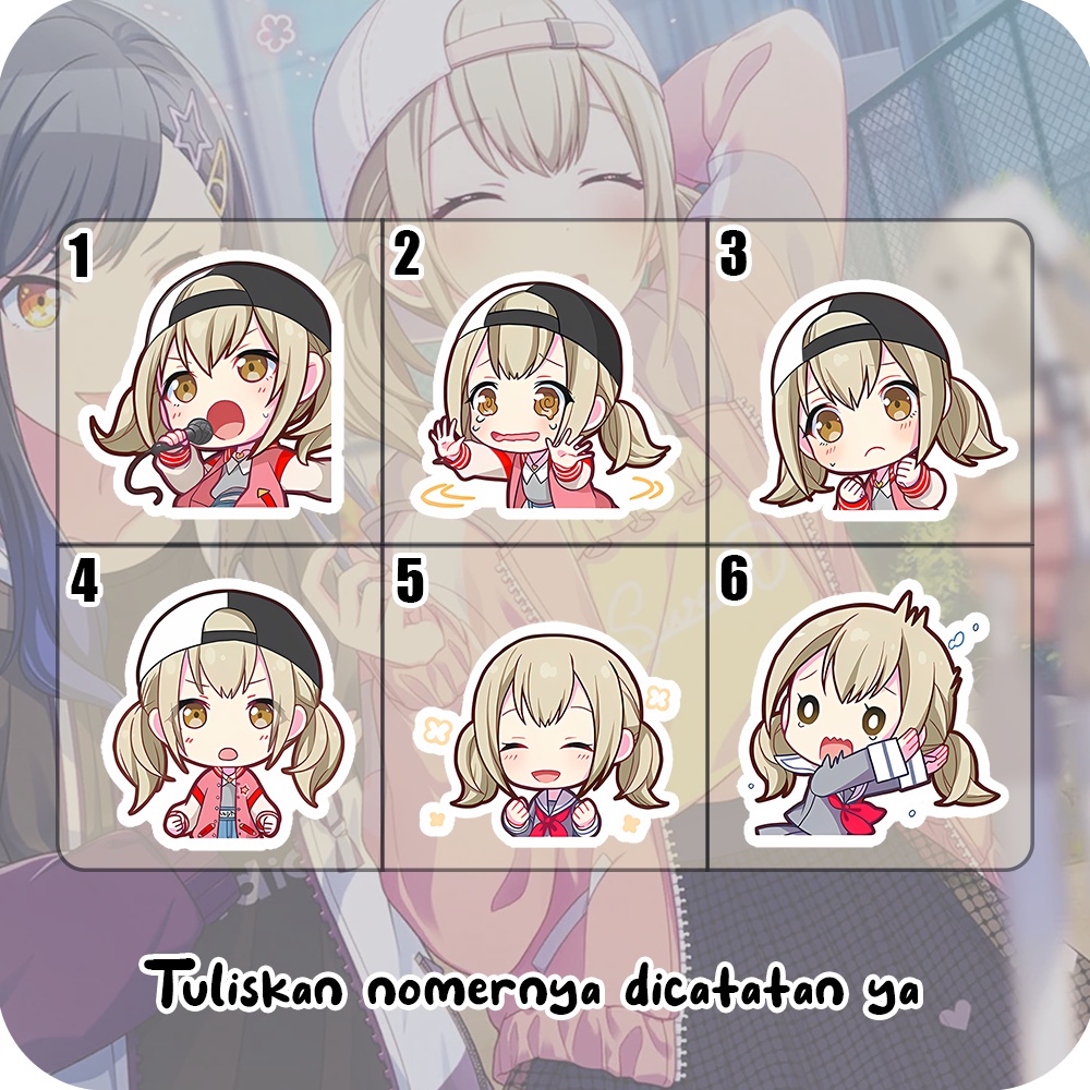 Jual Stiker Glossy Kohane Project Sekai, Sticker Anime Game | Shopee ...