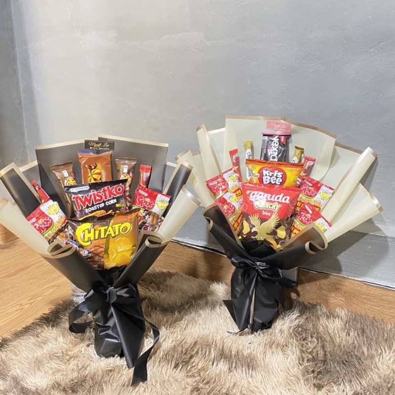 Jual BUCKET BOUQUET SNACK JAJAN MURAH 35ribu GIFT WISUDA ULANG TAHUN ...