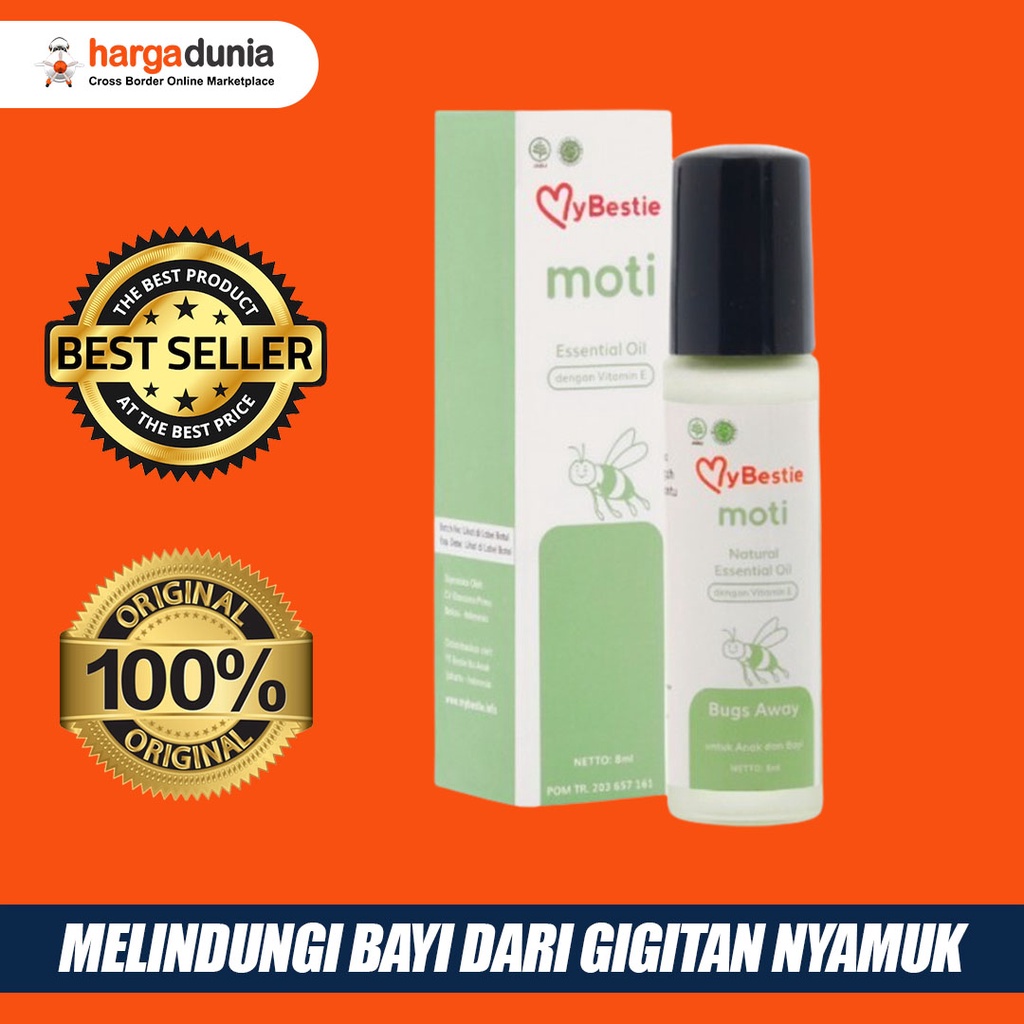 Jual MyBestie Moti-Essential Oil - Melindungi Bayi dari Gigitan Nyamuk ...