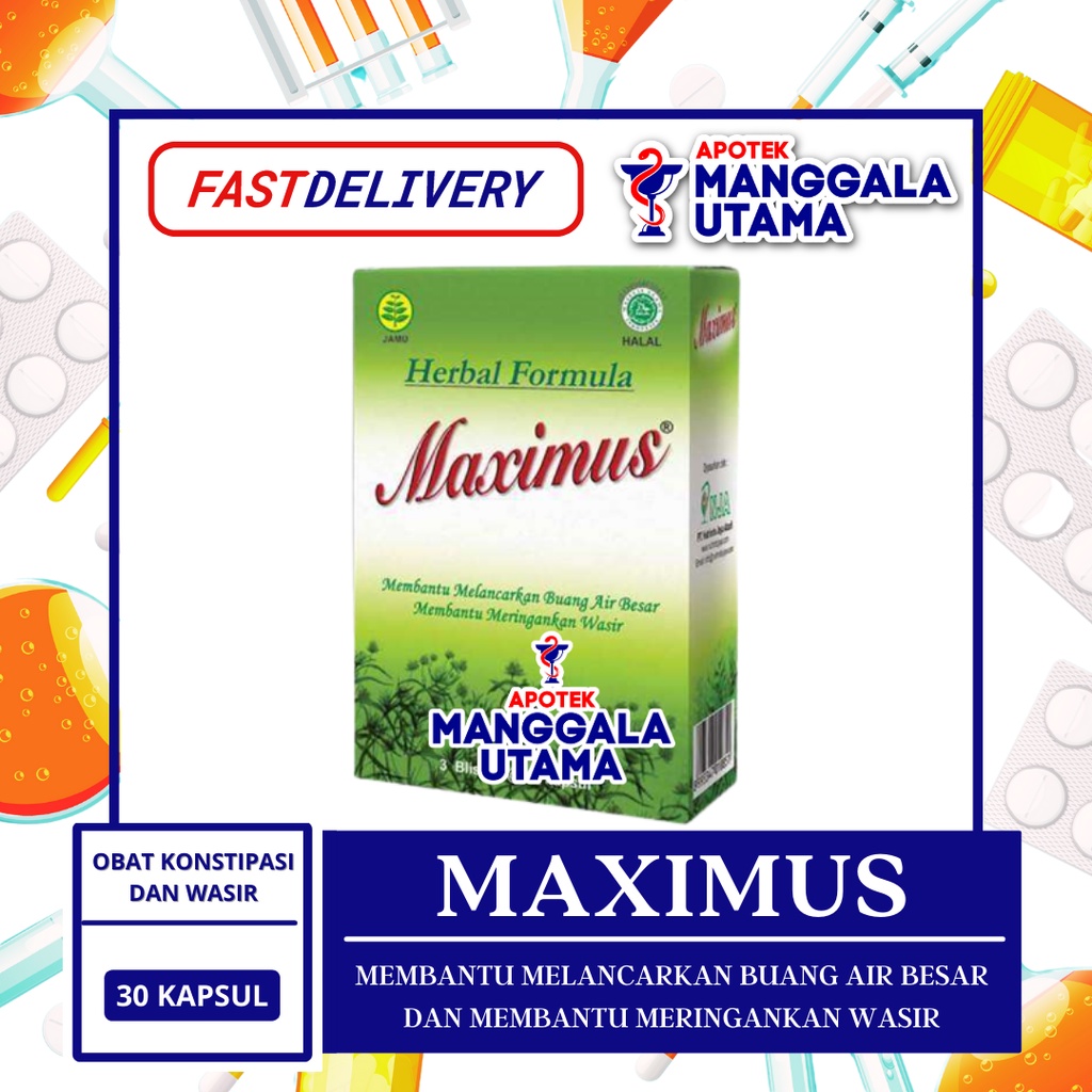 Jual FORMULA HERBAL MAXIMUS PER STRIP ISI 10 TABLET | Shopee Indonesia