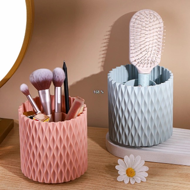 Jual Tempat Pulpen Pena Bulat Rak Tempat Masker Makeup Rak Aksesoris ...