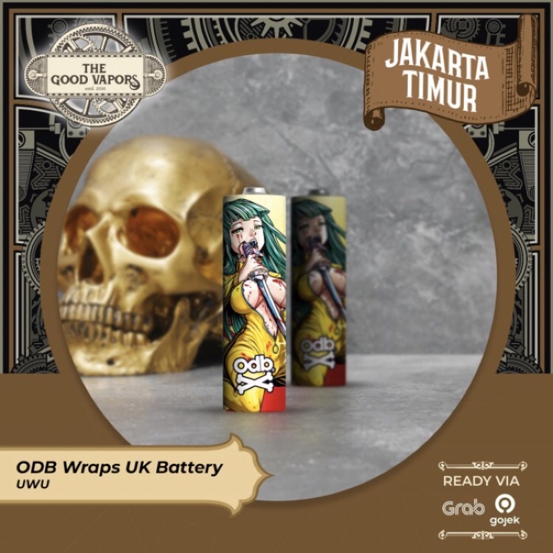 Jual ODB Wraps UWU Battery Wrap Authentic UK | Shopee Indonesia