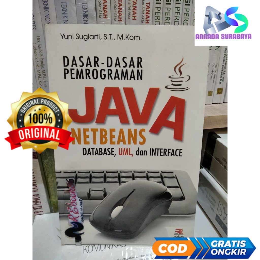 Jual Dasar Dasar Pemrograman Java Netbeans Yuni Sugiarti Rrk Shopee Indonesia