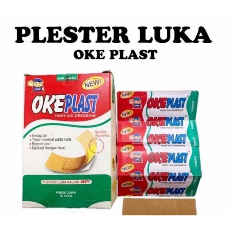 Jual Okeplast/plaster oke isi 100 strip | Shopee Indonesia