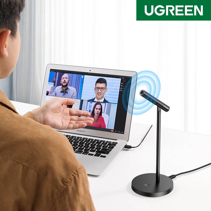 Jual Ugreen Microphone Usb Mic Eksternal Chatting Zoom Streaming Gaming Video Virtual Meeting Pc ...