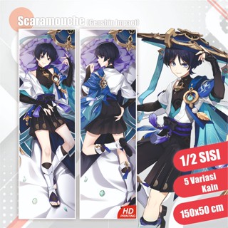 Jual Dakimakura Scaramouche Genshin Impact 150x50cm (Cover Only ...