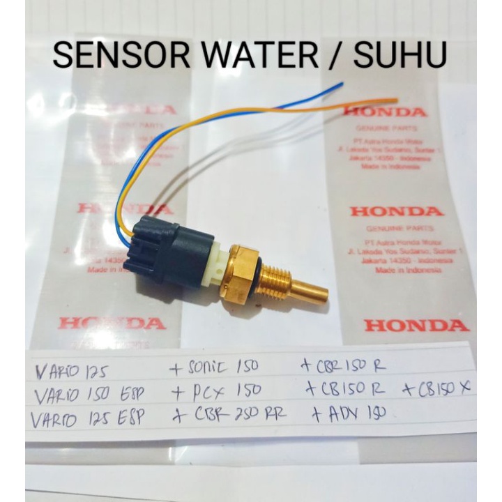 Jual SOKET PLUS SENSOR TEMPERATUR SENSOR SUHU PANAS EOT ECT OIL HONDA ...