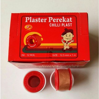 Jual Chili Plast - Plester Perekat Rol - Plaster Chiliplast Kain Coklat ...