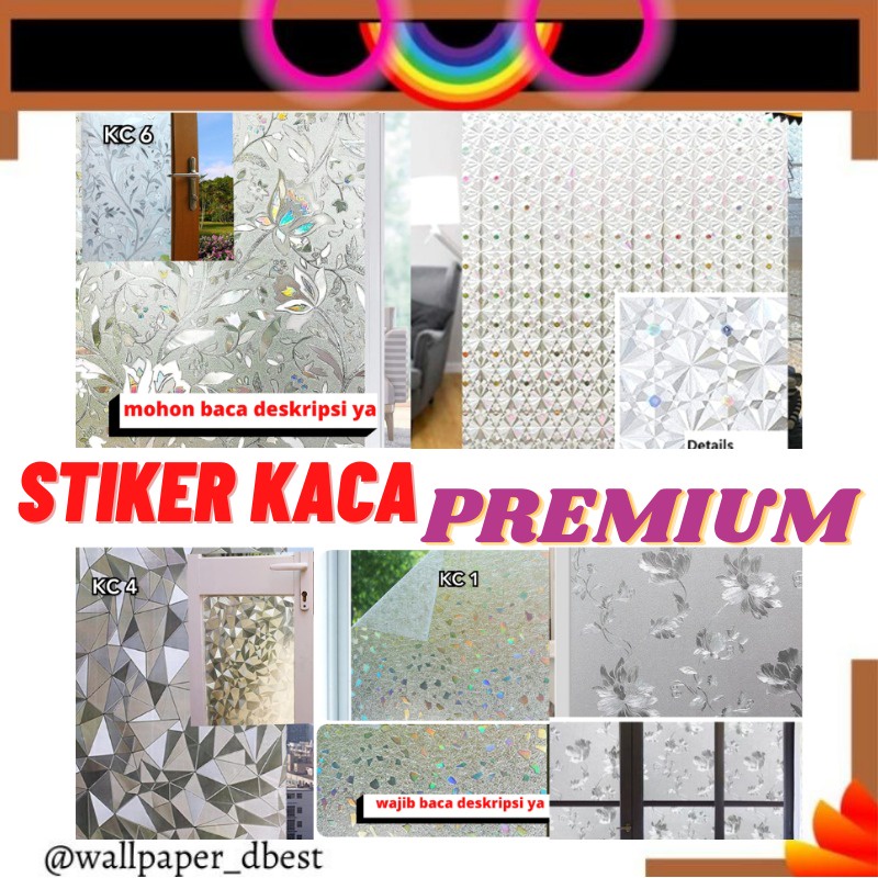 Jual SUNBLAST WALLPAPER WALL STICKER KACA WALLPEPER FILM SETIKER GLASS ...