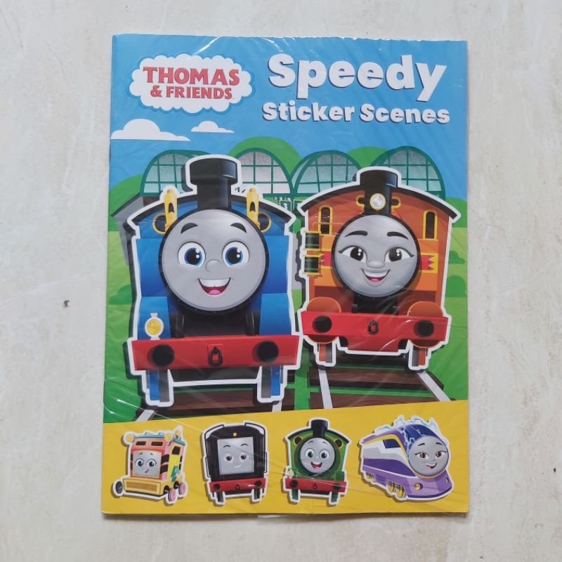 Jual Thomas and Friends SPEEDY STICKER SCENES Buku Cerita Stiker Thomas ...