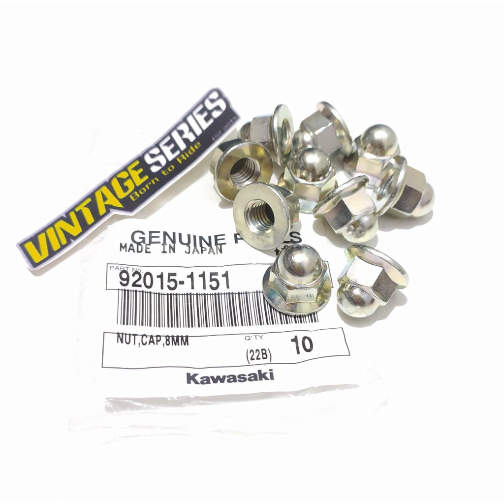 Jual Nut mur blok mesin head kop kawasaki ninja r rr ss 92015-1151 ...