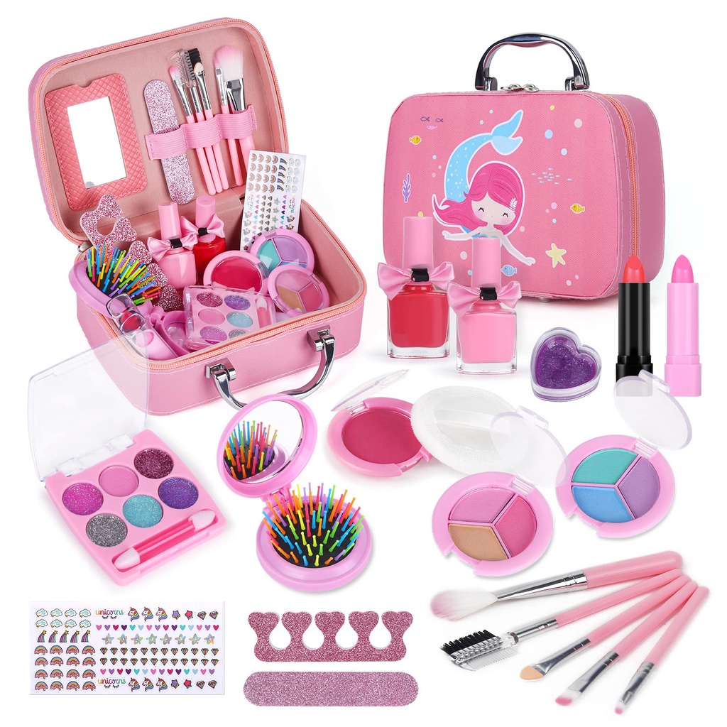 Jual Children Pretend Plays Make Up Kit Set Mainan Make Up Anak Dengan ...