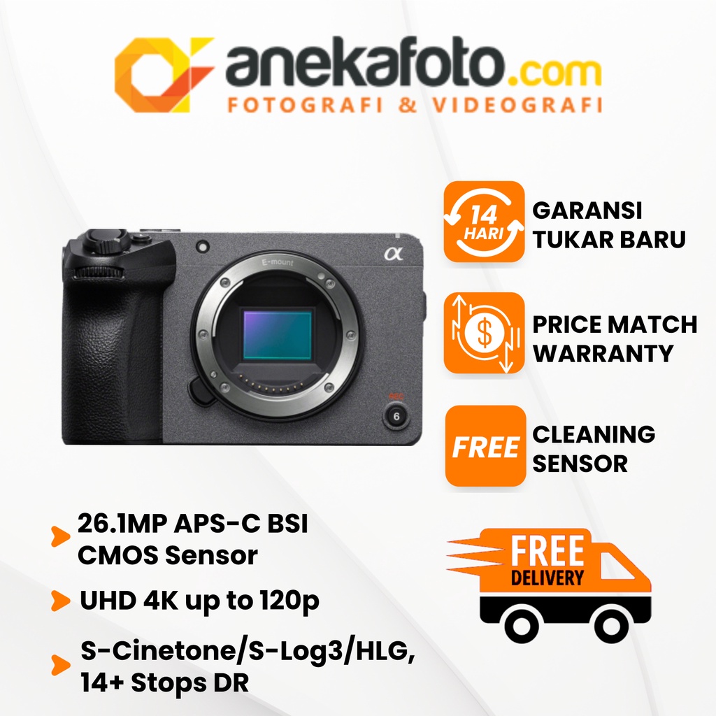 Jual Sony FX30 FX 30 FX-30 Digital Cinema Camera Body Only | Shopee Indonesia