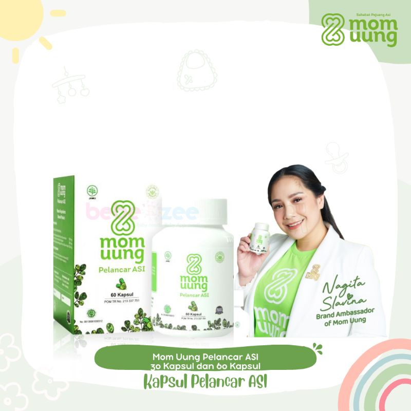 Jual Mom Uung Pelancar ASI Booster 30 60 Kapsul New Formula Momuung ...