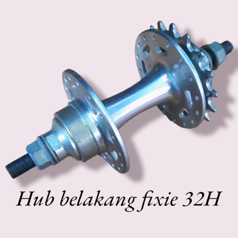 Jual Hub belakang fixie 32H alloy | Shopee Indonesia