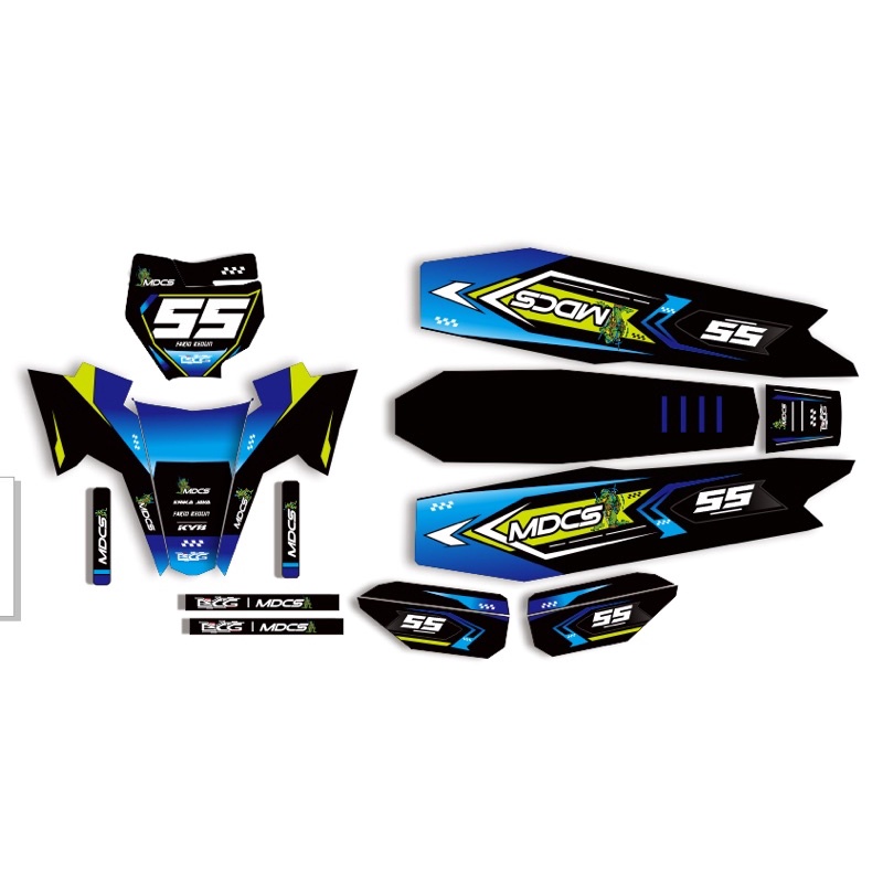 Jual DECAL BEBEK RBT VEGA NEW + TANGKI | Shopee Indonesia