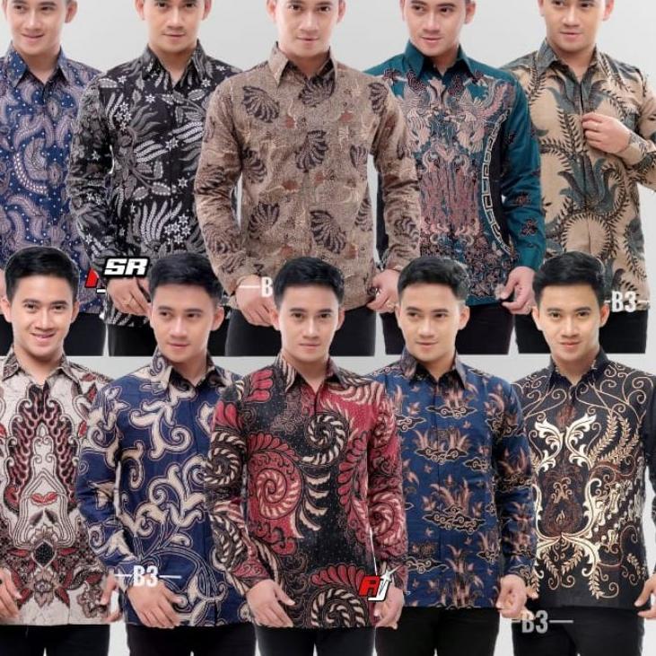 Jual Rekomendasi BATIK PRIA SIZE M L XL XXL BSWART BatiK HRB026 Kenongo ...