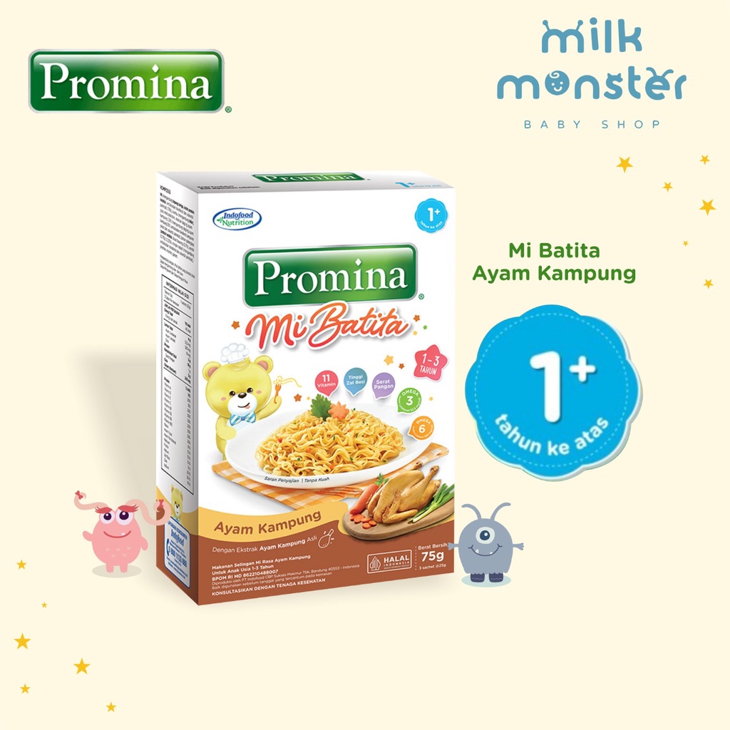 Jual Promina Mi Batita Ayam Kampung / Mie Anak | Shopee Indonesia