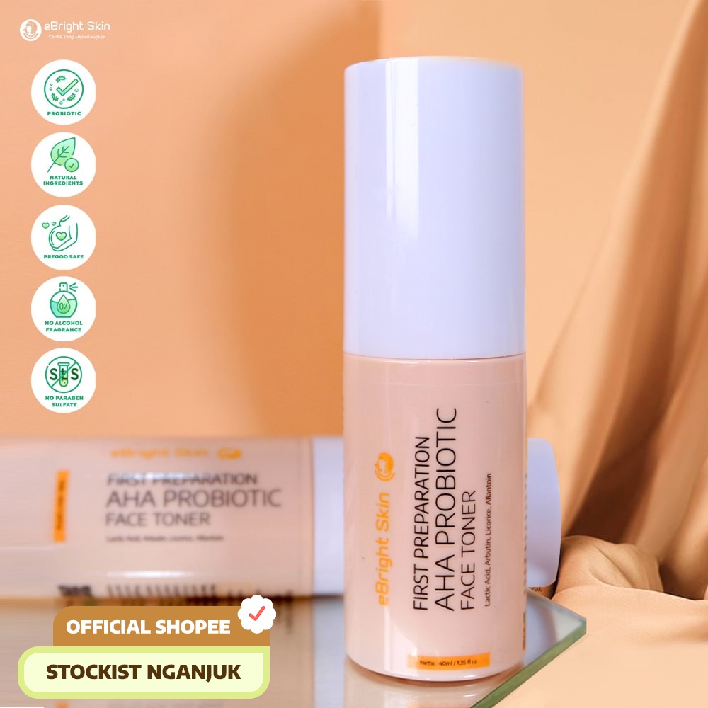Jual Probiotic Exfo Toner - First Preparation AHA Probiotic Face Toner ...