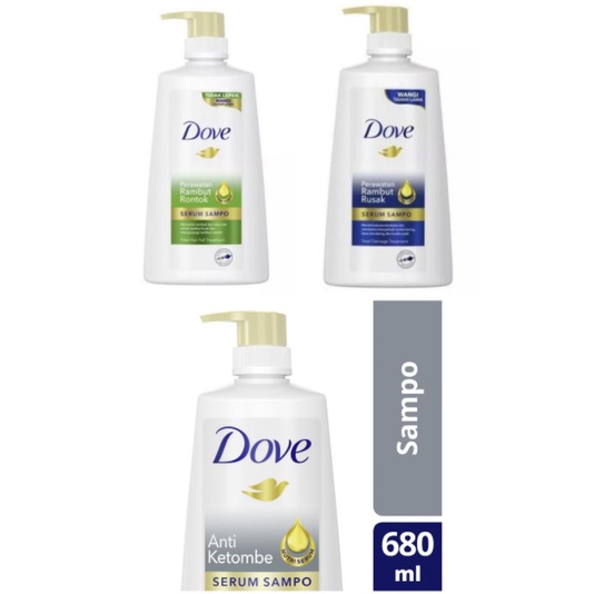 Jual Dove shampoo 680ml | Shopee Indonesia
