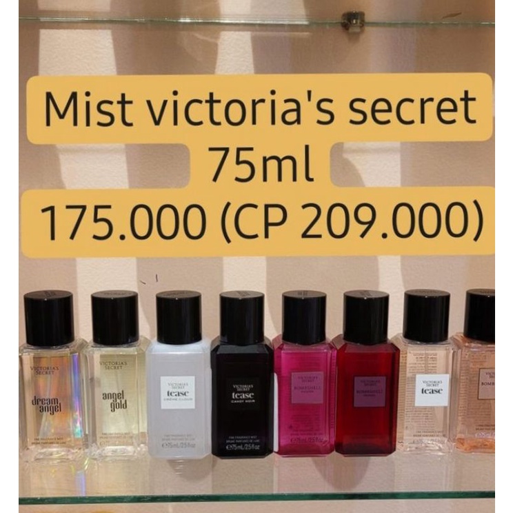 Jual Victoria secret fine fragrance mist 75ml | Shopee Indonesia
