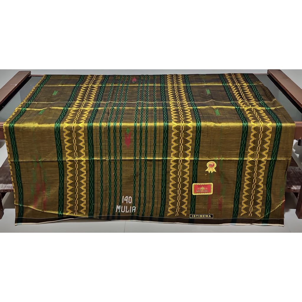 Jual Sarung Tenun Tradisional Mesres Raja Mulia 140 Istimewa 100 ...