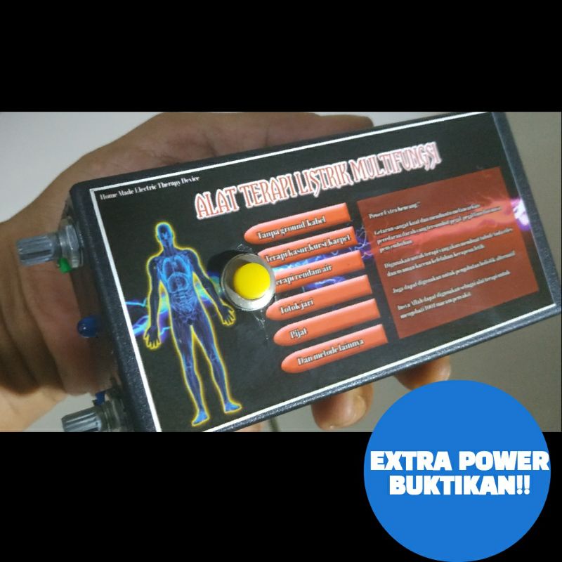 Jual Extra power Alat terapi listrik tanpa kabel kepasien aman tanpa ...