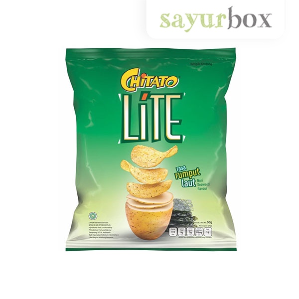 Jual Chitato Lite Potato Chips Nori Seaweed 68 gram Sayurbox | Shopee ...
