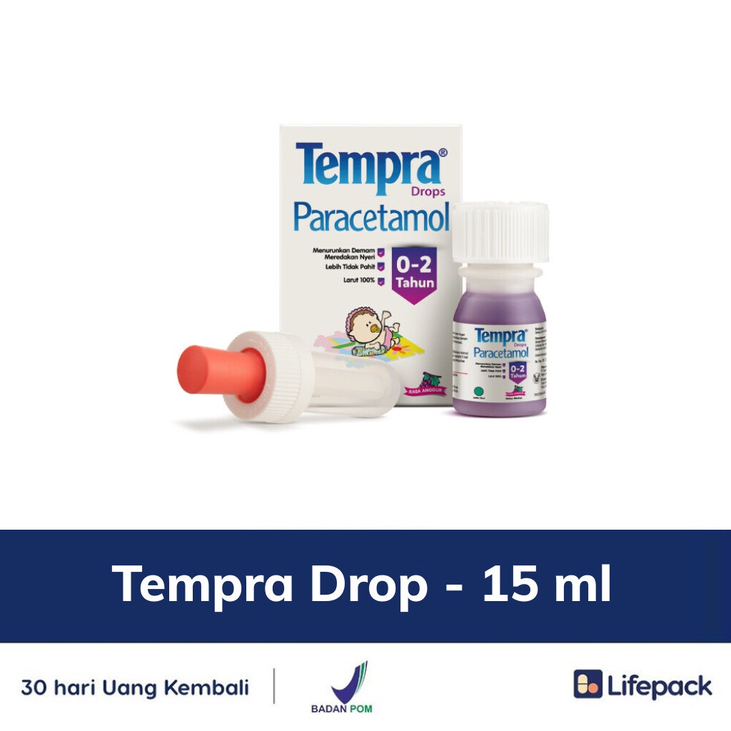 Jual Tempra Drop - 15 ml - LIFEPACK | Shopee Indonesia
