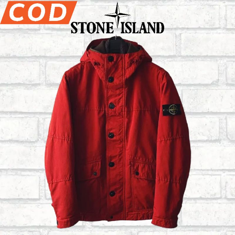 Jual Terlaris - Jaket Parka stone island Unisex full teg | Shopee Indonesia