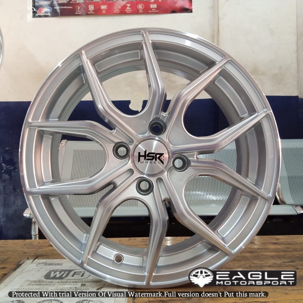 Jual VELG MOBIL R15 RING 15 VELG BRIO JAZZ YARIS AGYA AYLA HSR WHEEL ...