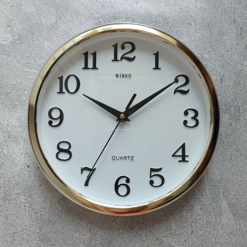 Jual Jam dinding NIKKO polos simpel | Shopee Indonesia