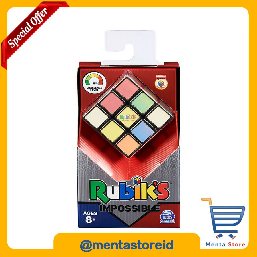 Jual Rubiks 3x3 Impossible Cube Rubik Speedcube Spin Master ORIGINAL | Shopee Indonesia