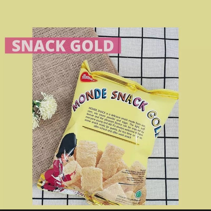 Jual Monde snack gold 30 gr | Shopee Indonesia