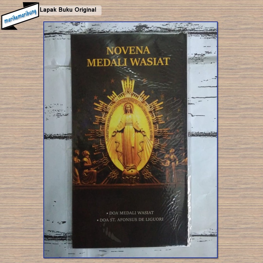 Jual Lembar Doa Novena Medali Wasiat | Shopee Indonesia