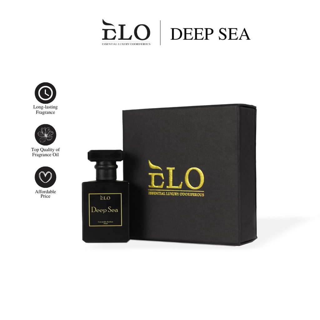 Jual ELO Parfum Deep Sea - Blue De Chanel - Extrait De Parfume | Shopee ...