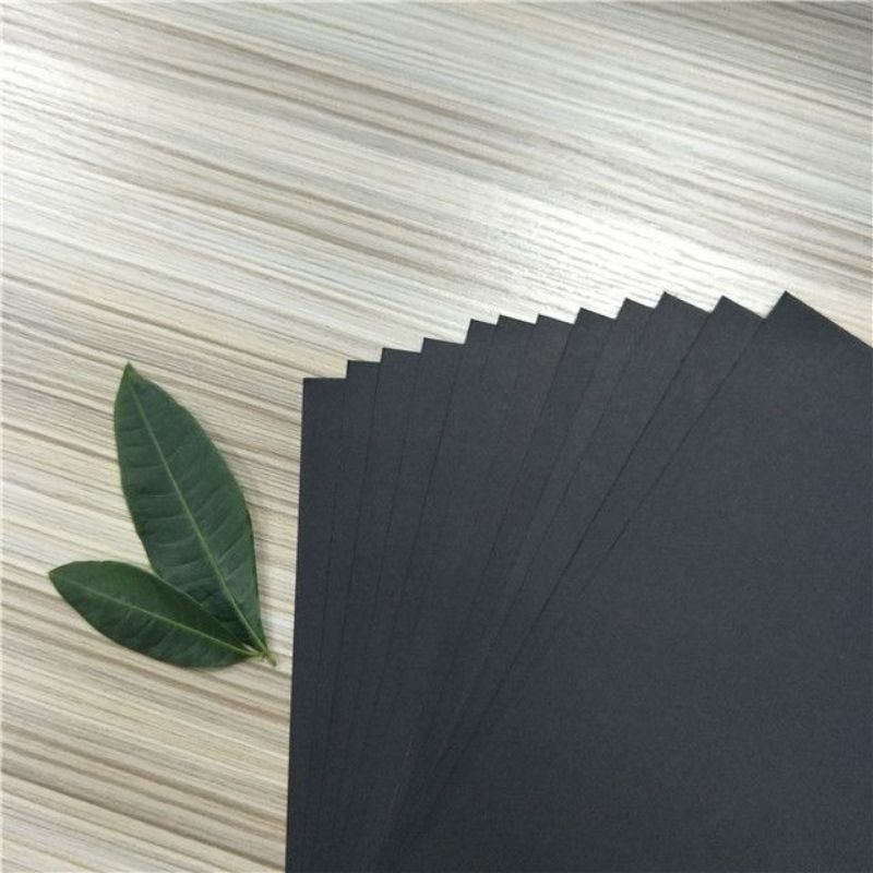 Jual Kertas Buffalo Hitam Uk. A5 A6 | Buffalo Black Paper | Shopee ...