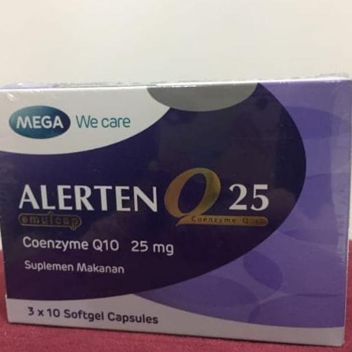 Jual Alerten Q25 isi 30 kapsul Mega We Care | Shopee Indonesia