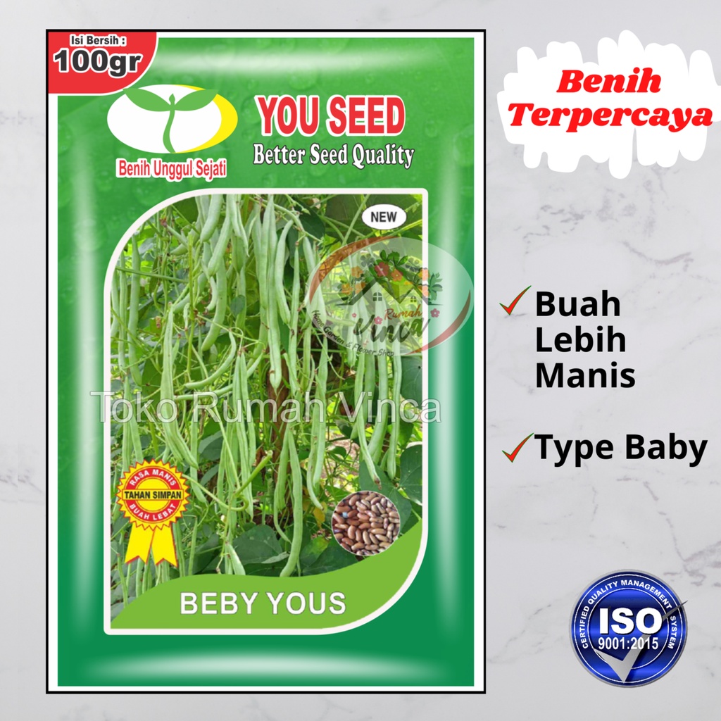 Jual Benih Bibit Buncis LEGENDA 100gr You Seed | Shopee Indonesia