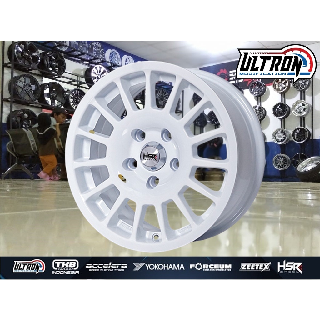 Jual velg mobil racing rally ring 15 hsr takasaki baut 5x114,3 pcd ...